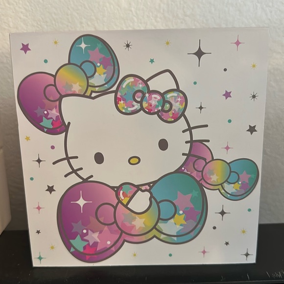 Hello Kitty | Other | Nwt Hello Kitty Sanrio Wood Wall Art Standing ...